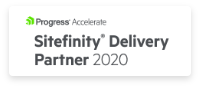 sitefinity delivery partner card